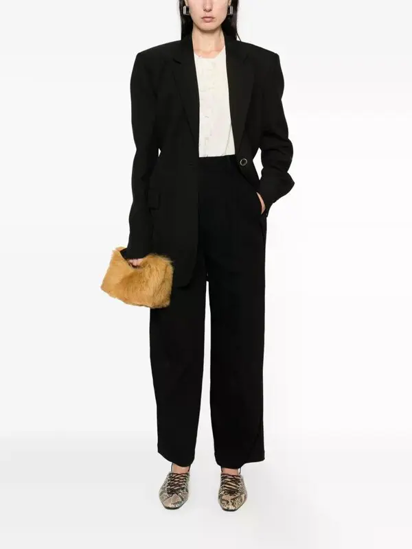 UMA WANG Paw Trousers - Black