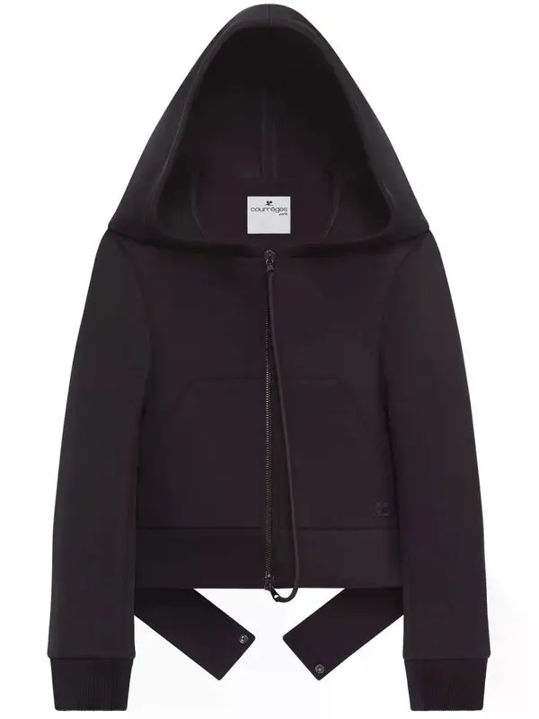 COURREGES Cocoon Jacket - Black