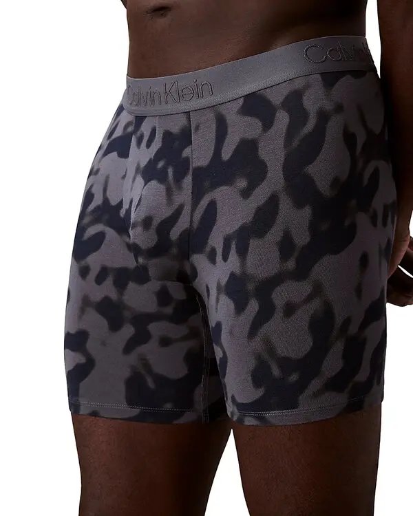 Calvin Klein Ultra Soft Boxer Briefs - Smoke Camo