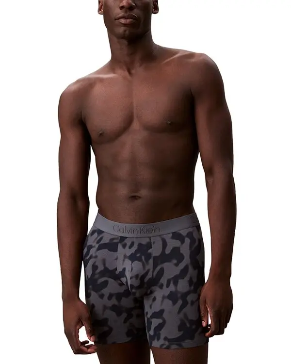 Calvin Klein Ultra Soft Boxer Briefs - Smoke Camo