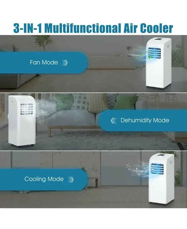 MECALE 8000btu Air Conditioner Portable