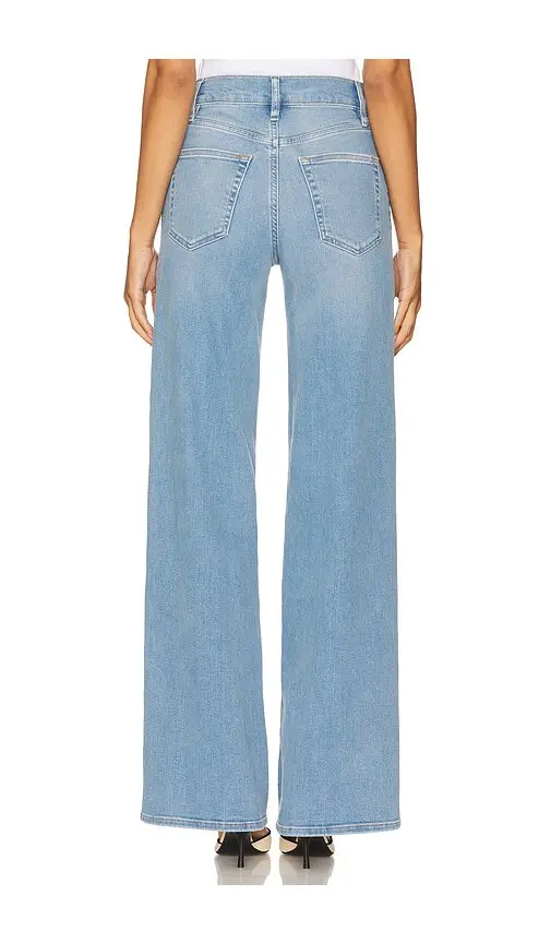 FRAME Le Slim Palazzo Long Jeans