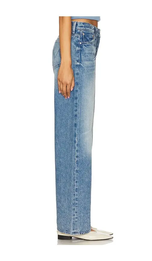 MOTHER The Dodger Button Sneak Jeans
