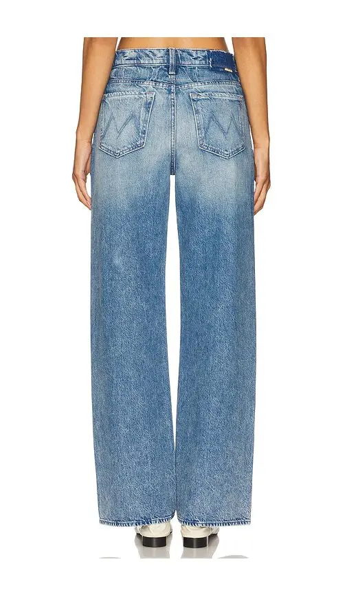 MOTHER The Dodger Button Sneak Jeans