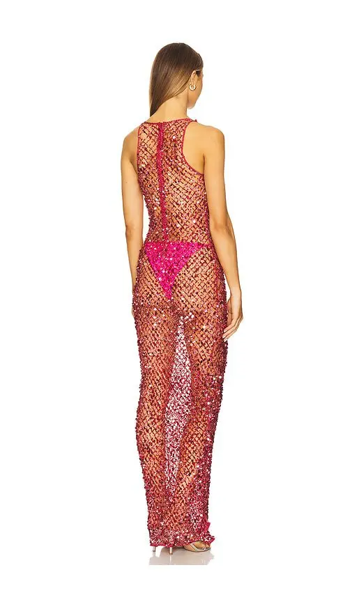 Lapointe Sequin Tank Gown