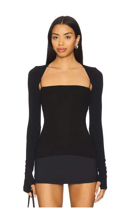 Commando Ballet Body Shrug With Thumbholes