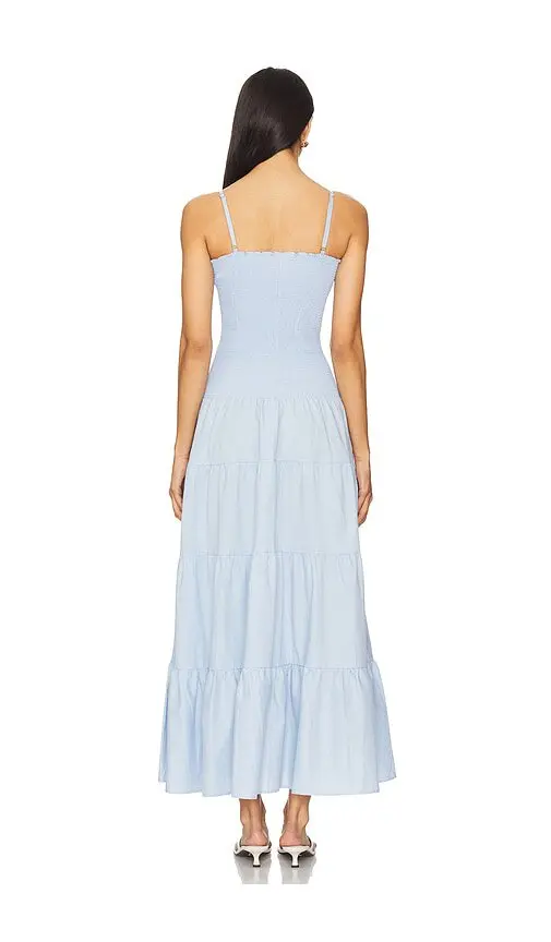 Peixoto Clementine Maxi Dress - Baby Blue