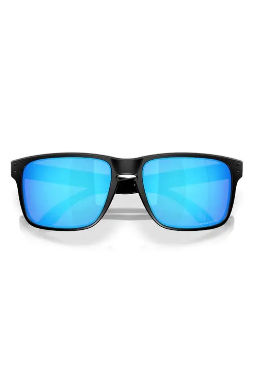 Oakley 61mm Rectangular Sunglasses - Matte Black