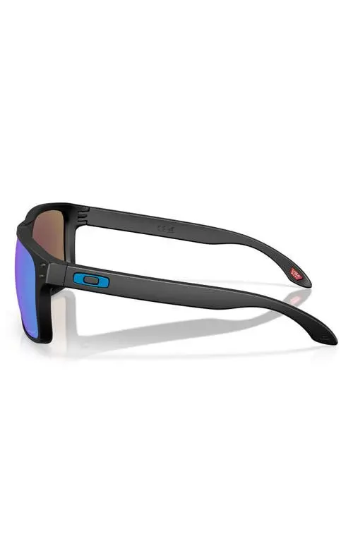 Oakley 61mm Rectangular Sunglasses - Matte Black