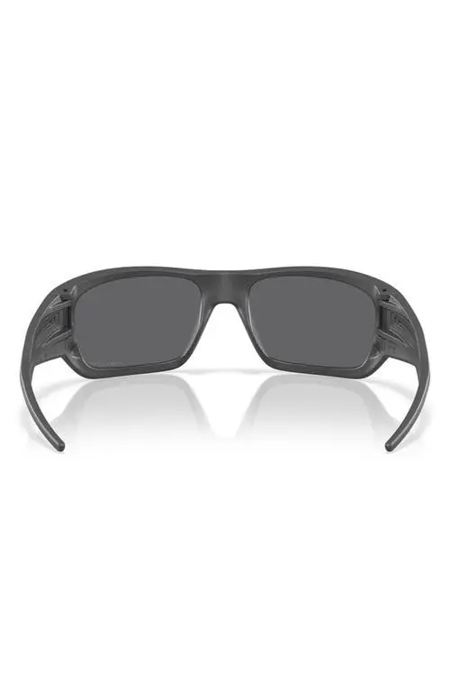 Oakley 60mm Prizm™ Polarized Rectangular Sunglasses - Grey