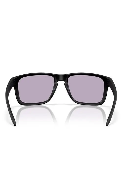 Oakley 61mm Prizm™ Polarized Rectangle Sunglasses - Matte Black