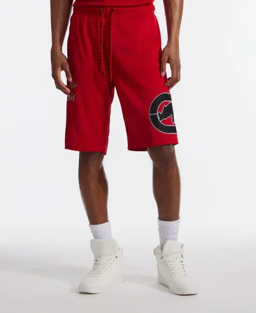 ECKO UNLTD. Birdseye Mesh Shorts - True Red