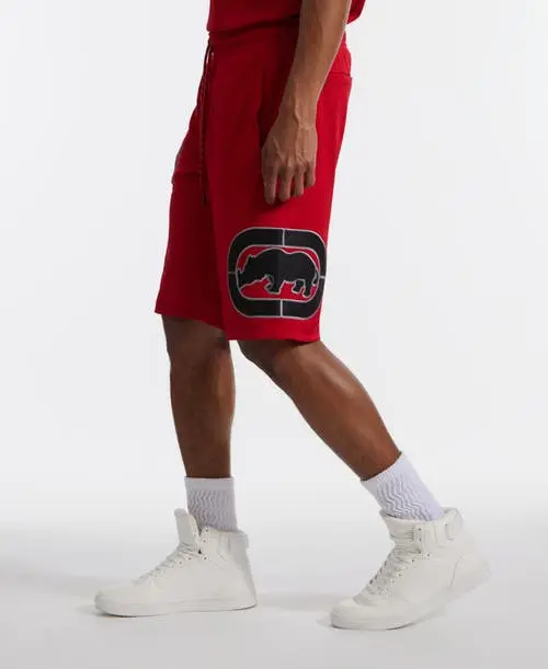 ECKO UNLTD. Birdseye Mesh Shorts - True Red
