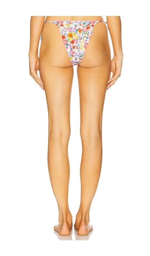 LA PORTE Aurora Print Bikini Bottom - Floral