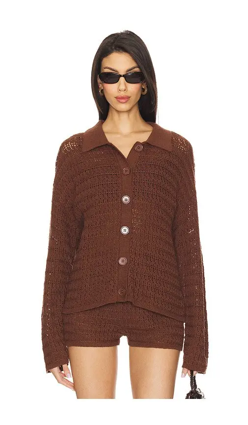 Tularosa Fabiana Button Down Sweater
