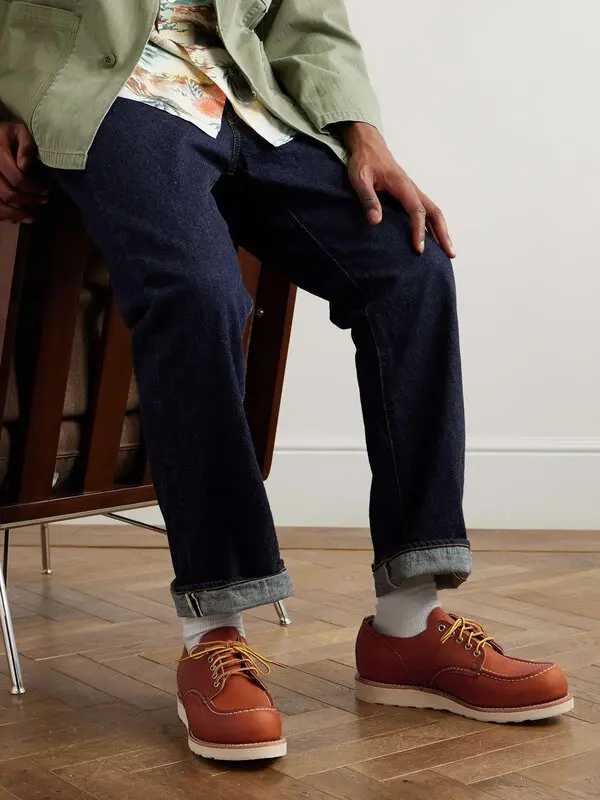 Red Wing 8092 Moc Oxford Leather Derby Shoes