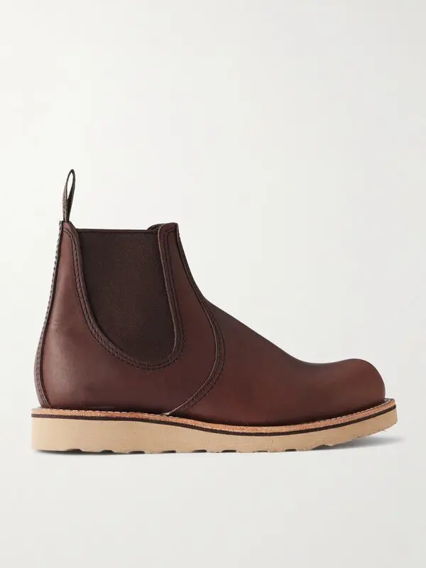 Red Wing 3190 Leather Chelsea Boots - Brown