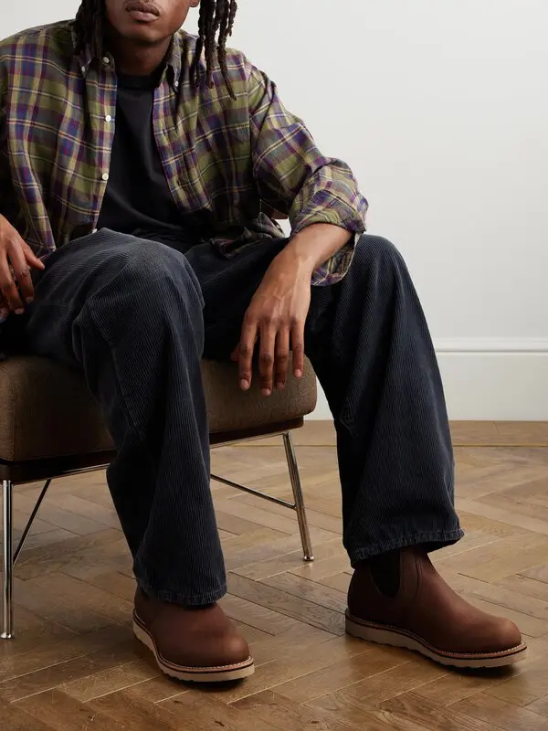 Red Wing 3190 Leather Chelsea Boots - Brown
