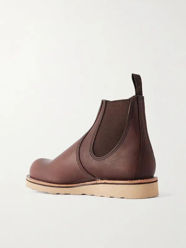 Red Wing 3190 Leather Chelsea Boots - Brown