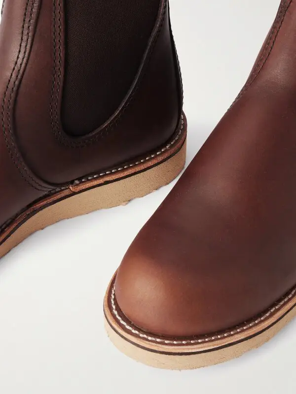 Red Wing 3190 Leather Chelsea Boots - Brown