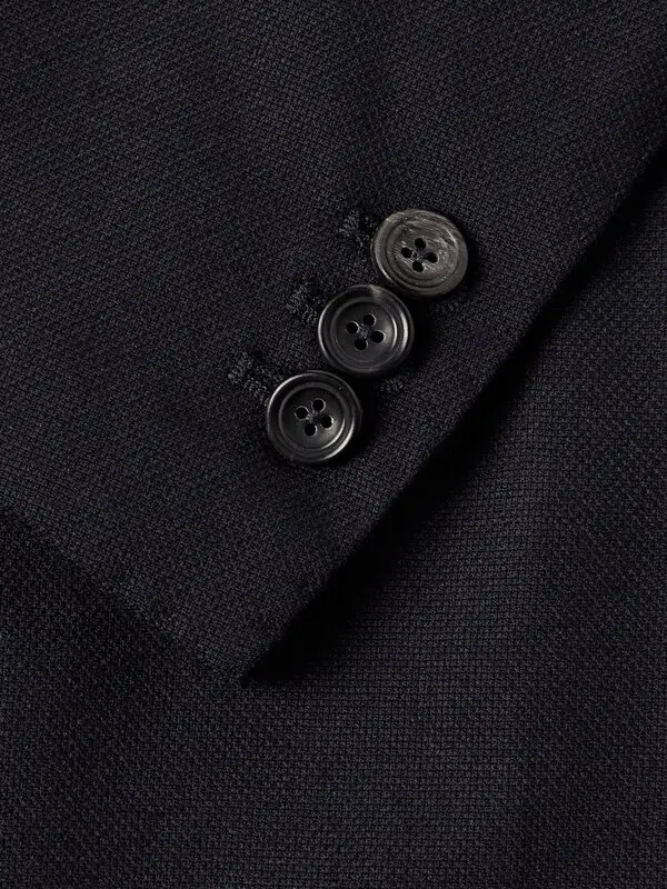 <OL TYPE=A"" START=""10""> <LI>MUESER</LI> </OL>"" Waverly Wool-hopsack Blazer - Blue