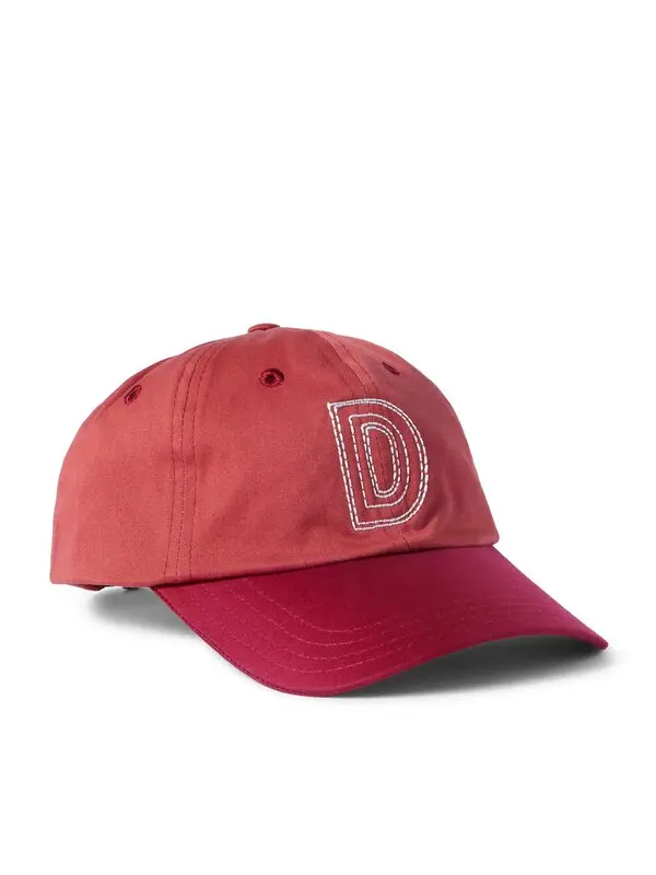 DRAKE'S Cotton-twill Baseball Cap - Red