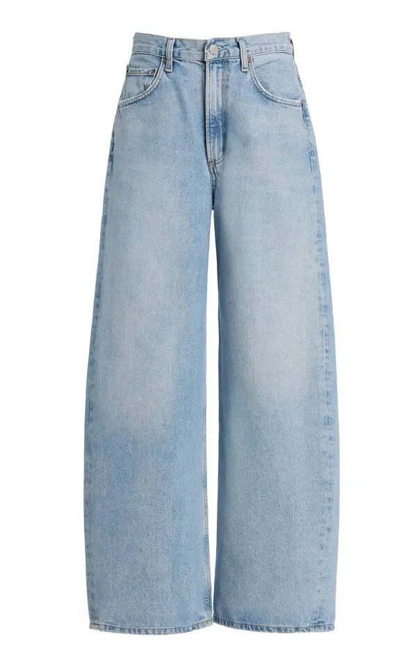 AGOLDE Low Curve Rigid Mid-rise Tapered Jeans