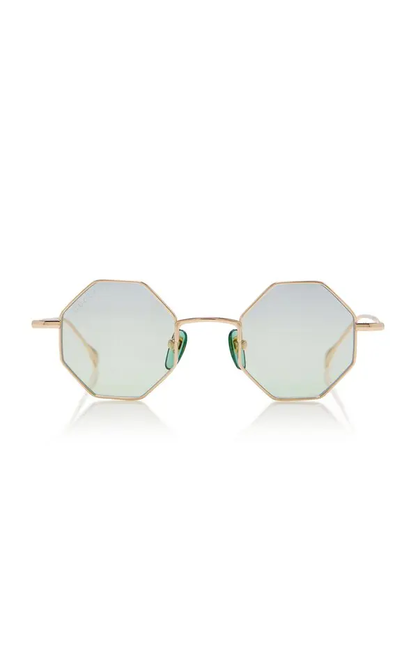Gucci Octagon-frame Sunglasses - Blue