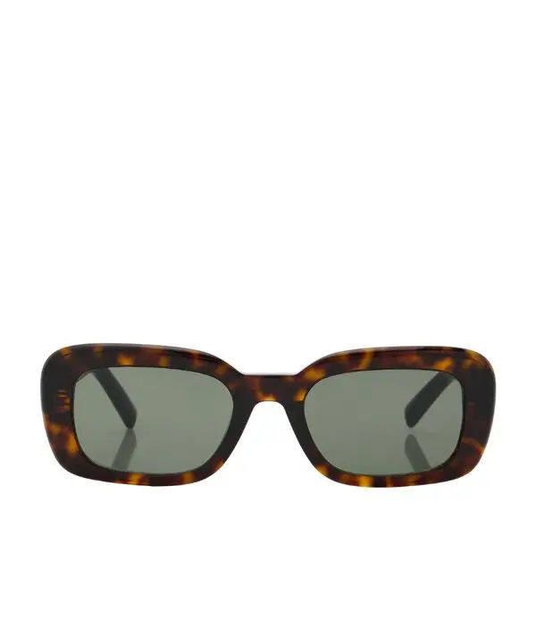 Saint Laurent Square-frame Sunglasses - Brown