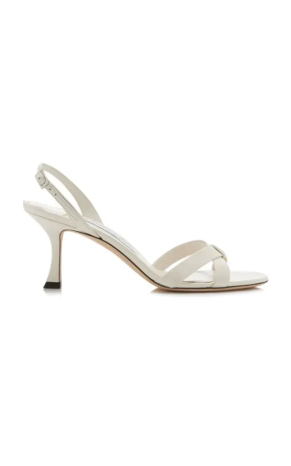 JIMMY CHOO - Elsy Leather Sandals