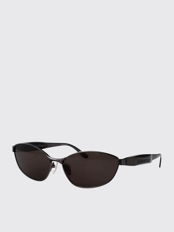 Balenciaga Tone Oval Sunglasses - Grey