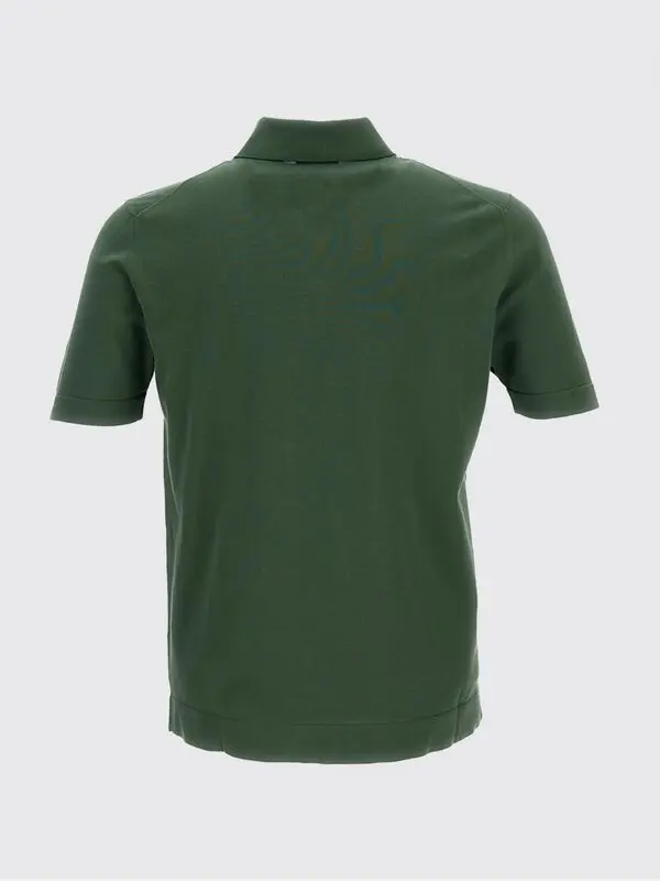 DRUMOHR Cotton Polo Shirt - Green