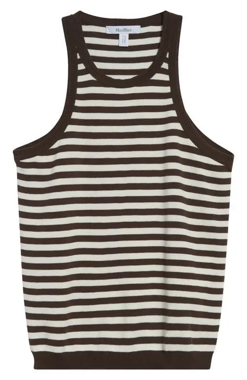 Max Mara Arnes Sweater Tank - Coffee