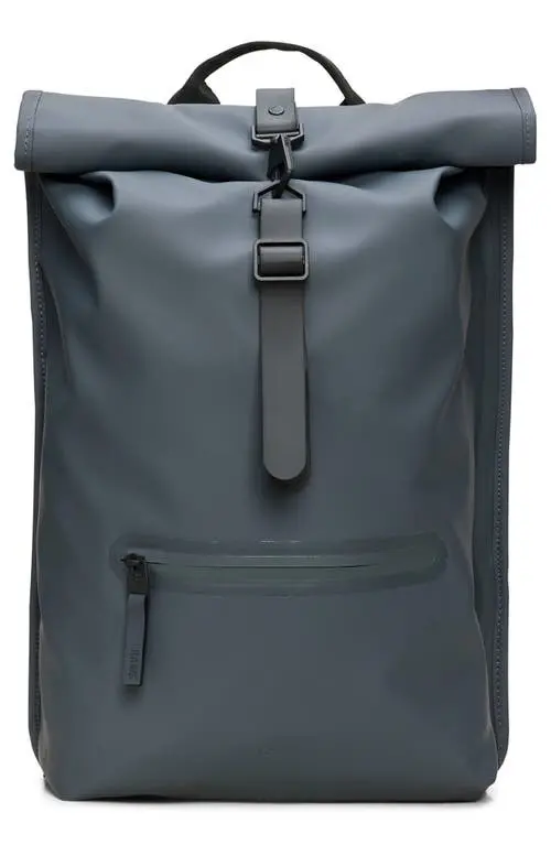 Rains Rolltop Waterproof Rucksack - Lagoon
