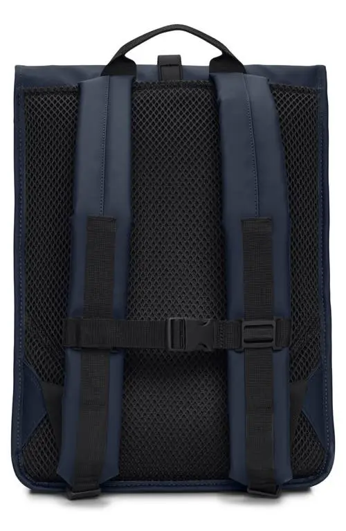 Rains Rolltop Waterproof Rucksack - Navy