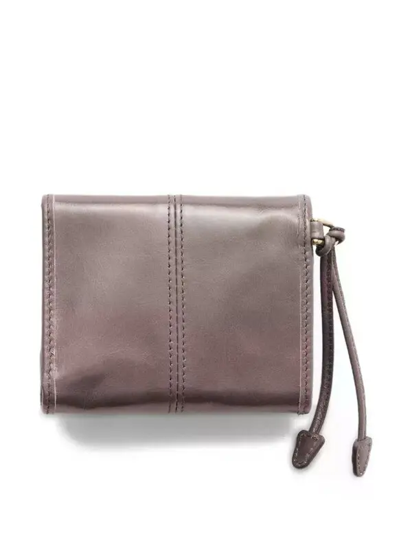 Prada Small Triangle-logo Wallet - Grey