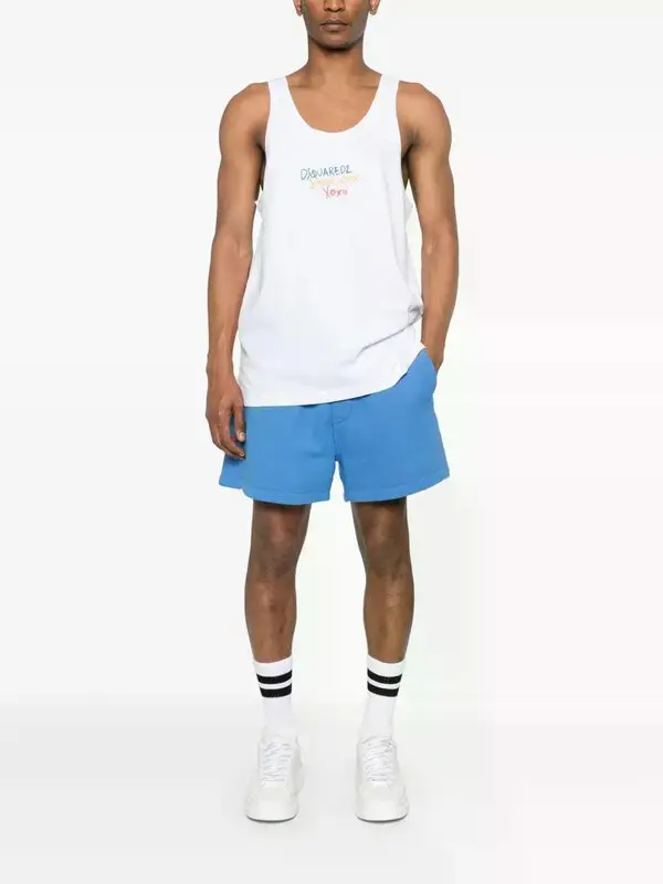 Dsquared2 Logo-embroidered Tank Top