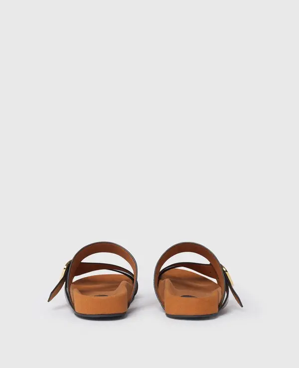 Stella McCartney Gaia Backless Buckle Sandals