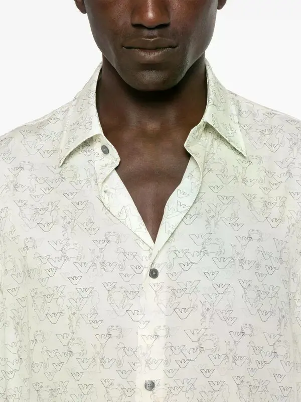 Emporio Armani Eagle-print Shirt