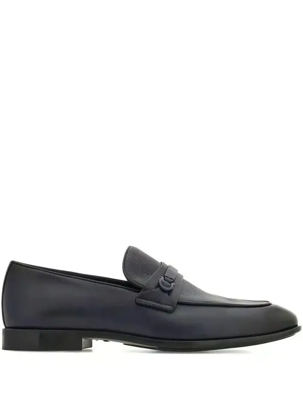 FERRAGAMO Gancini Detail Loafers