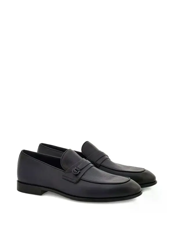 FERRAGAMO Gancini Detail Loafers