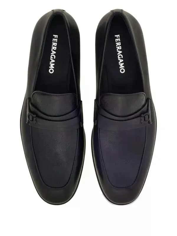 FERRAGAMO Gancini Detail Loafers