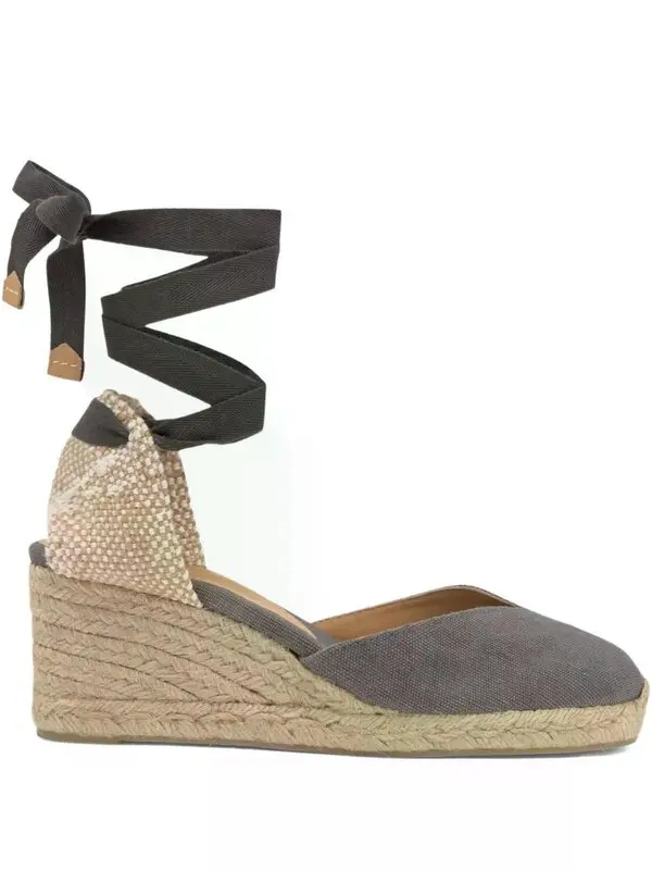 CastaÑer Cotton Espadrilles - Grey