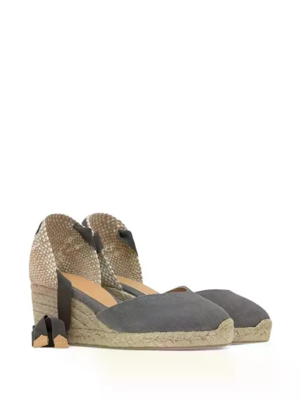 CastaÑer Cotton Espadrilles - Grey