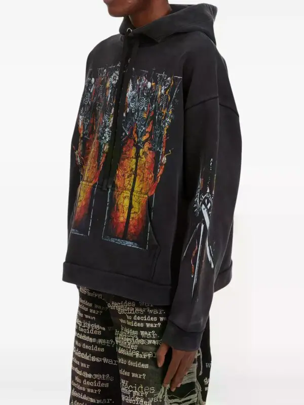 WHO DECIDES WAR Ember Chapel Hoodie