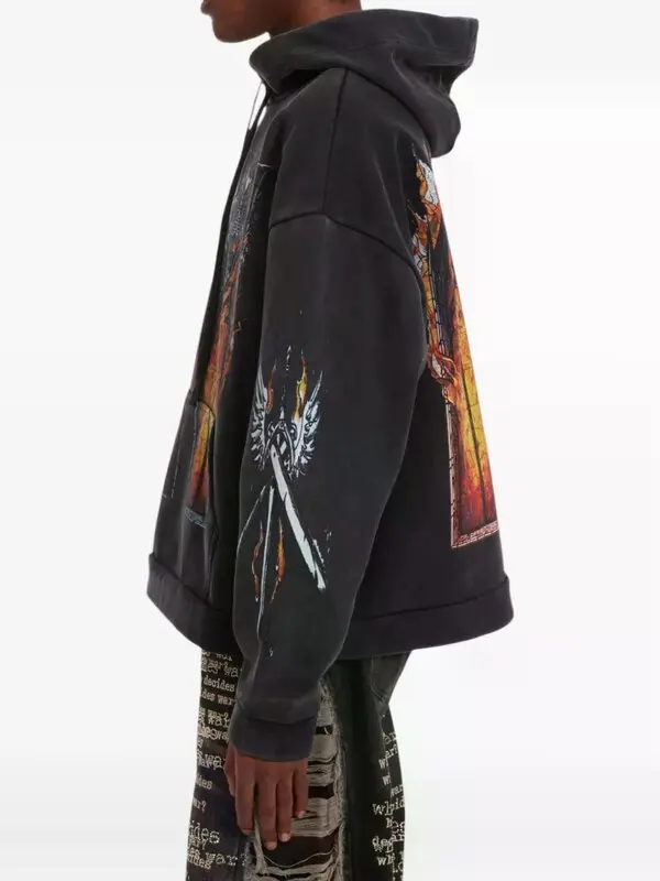 WHO DECIDES WAR Ember Chapel Hoodie