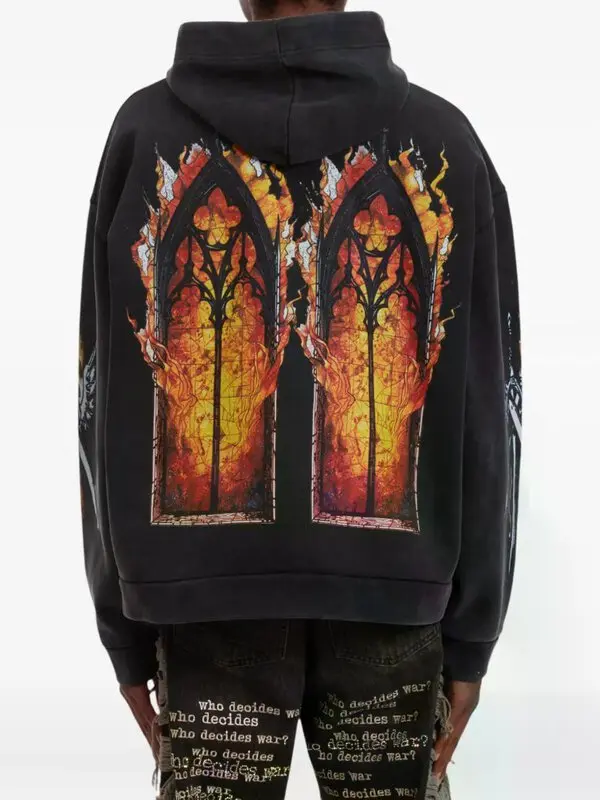 WHO DECIDES WAR Ember Chapel Hoodie
