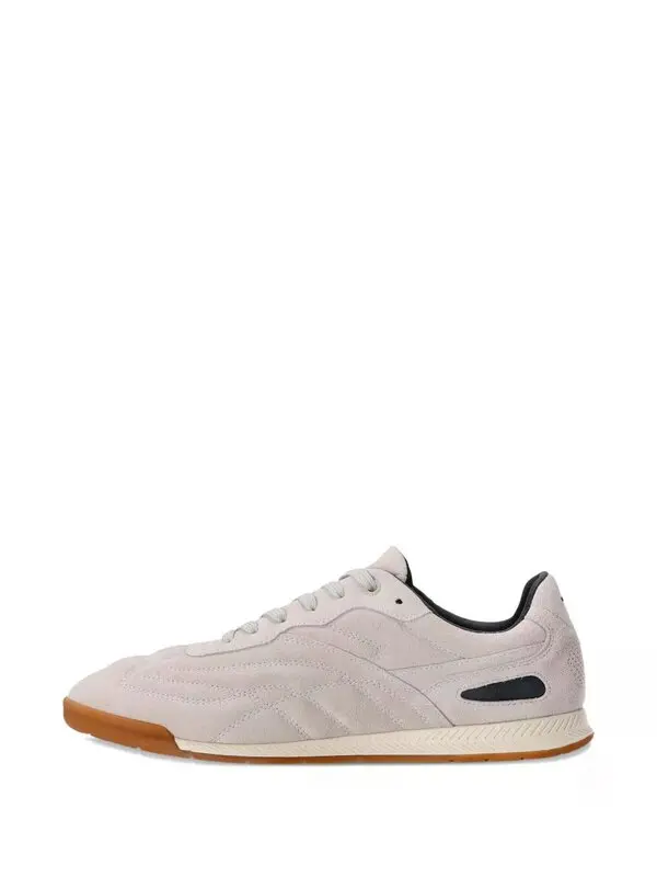 BOSS Suede Panelled Sneakers