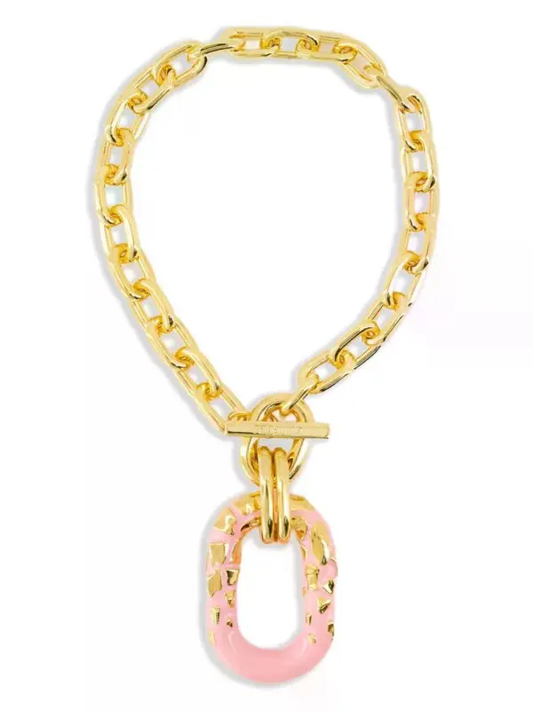 Rabanne Statement Pendant Necklace - Gold