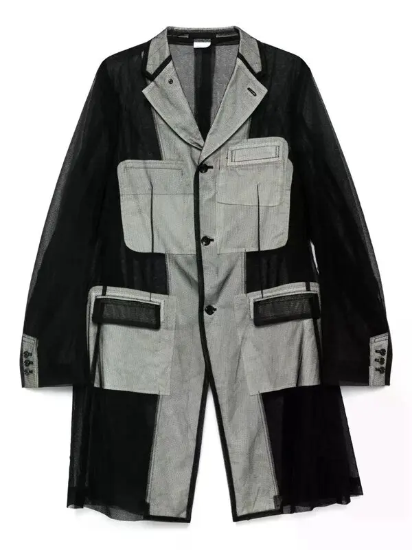 Comme Des Garçons Single-breasted Coat